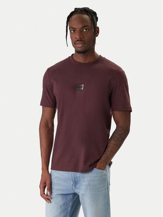 HUGO BOSS T-Shirt Danotie 50553124 Braun Regular Fit