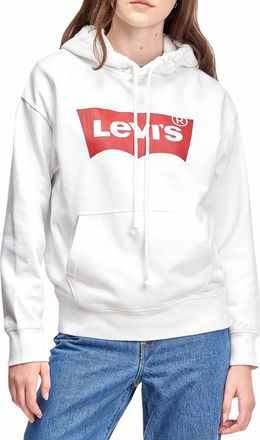 Levi's Damen Graphic Standard Hoodie, White, XS