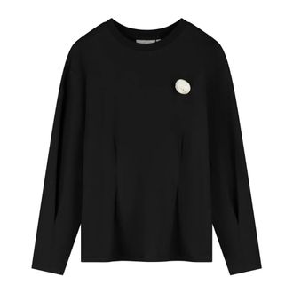 Fab By Fabienne Chapot Asta LS T-shirt - - Tops - Damen - Schwarzk - 2XL