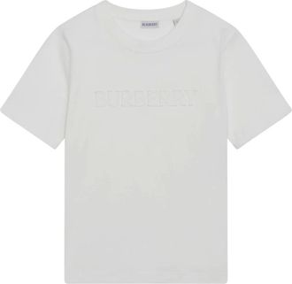 Burberry Femme, Tops, Blanc, Taille: 42 FR Frankie T-Shirt