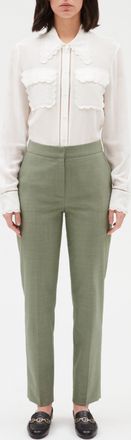 Claudie Pierlot Pantalon tailleur kaki