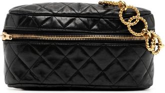 Chanel 1991 Fanny Pack Gürteltasche - Schwarz