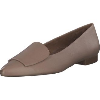 Paul Green Ballerina 3792-002, Glattleder, Beige, Damen EU 3,5/36