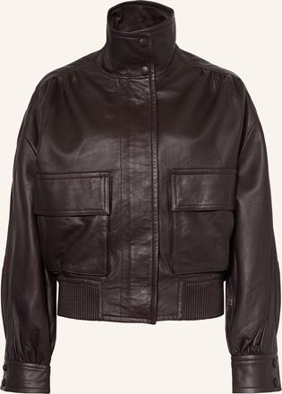 Diane Von F&uuml;rstenberg Diane Von Furstenberg Lederjacke Shay rot