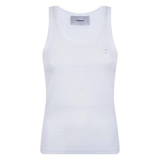 Coperni Leichtes Logo Tanktop - - Tops - Damen - Wei&szlig; - L