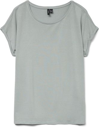 Vero Moda Vmlava Glitter Ss Top Stripe Ga JRS Noos