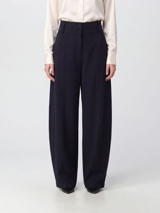 Pinko Pantalon large en cr&ecirc;pe &agrave; taille haute et coupe baggy