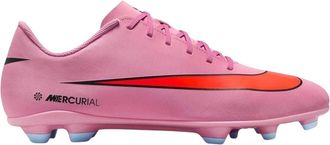 Nike Mercurial Fu&szlig;ballschuhe mit festem Boden f&uuml;r Herren/Damen Unisex (Pink/Schwarz)