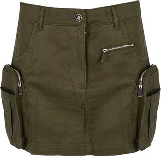 John Richmond Mini Jupe - Femme - Jupes - Vert - Taille: 44 FR