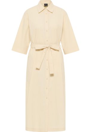 Dreimaster Dreimaster Hemdkleid Damen Höllenbeige