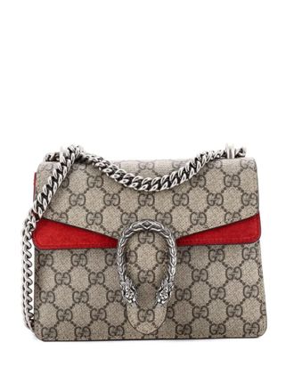 Gucci Mini Dionysus Bag GG Umh&auml;ngetasche aus Canvas - Rot