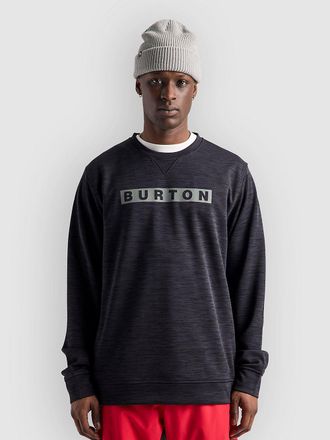 Burton M Oak Crew Sweater true black heather