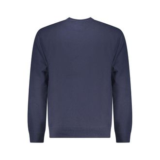 Tommy Hilfiger Logo-Print Cotton Sweatshirt - Blue