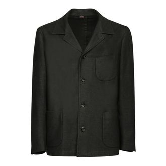 Dell'Oglio Gr&uuml;ner Blazer f&uuml;r M&auml;nner Aw24 - - Jackets - Herren - Gr&uuml;n - L