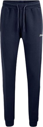 Fila Mens Tropea Blocked Sweat Pants, Black Iris-Bright White, S