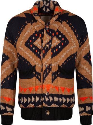 Tooco Geknöpfter Cardigan - Blau