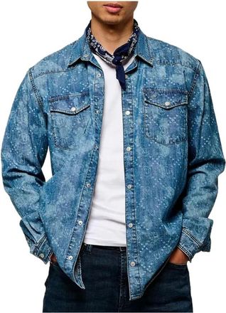Kaporal Homme, Chemises, Bleu, Taille: L Denim Shirt