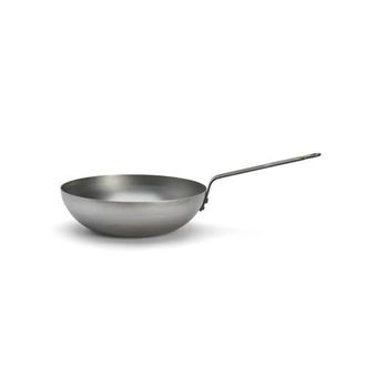 De Buyer Wok Bomb&eacute; En Acier 24cm - 5617.24
