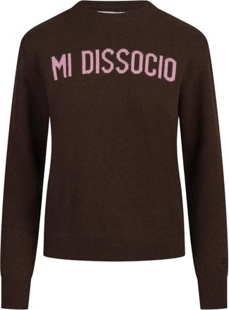 MC2 Saint Barth Pull New Queen &agrave; col rond - Femme - Pulls - Brun - Taille: 38 FR