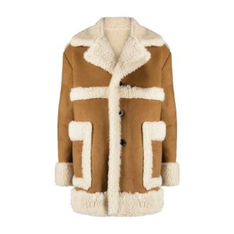 sacai Homme, Vestes, Brun, Taille: L Faux Fur & Shearling Vestes