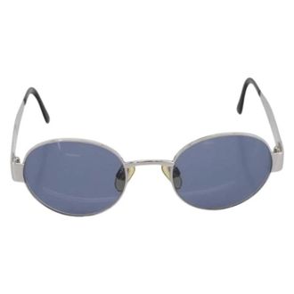 Chanel Pre-owned Metal Sonnenbrillen - - Pre-owned - Damen - Grau - ONE SIZE