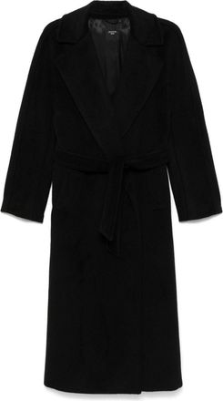 Max Mara Tempera Mantel - Schwarz