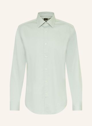 HUGO BOSS Hemd Hank Slim Fit gruen