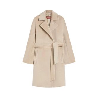 Max Mara Damen, M&auml;ntel, Beige, XSGr&ouml;&szlig;e