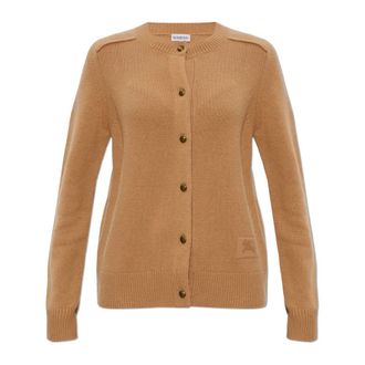 Burberry Cashmere Cardigan - - Knitwear - Damen - Braun - M