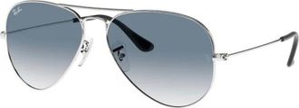 Ray-Ban unisex, Accessoires, Gris, Taille: 58 MM Lunettes de Soleil Aviateur Classiques