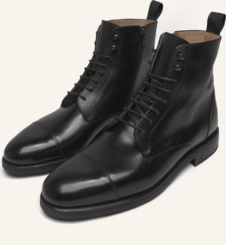 Henry Stevens Schn&uuml;rboots Winston cdb2 schwarz
