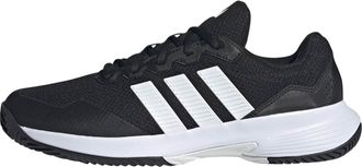 adidas Herren GAMECOURT 2 Tennis Shoes, core Black/FTWR White/Silver met., 37 1/3 EU