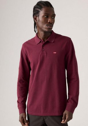 Levi's Langarm-Poloshirt LS HM POLO Polokragenverschluss in 3-Knopf-Form