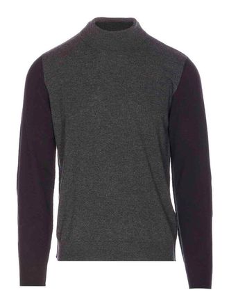 Maison Margiela Pull Col Roul&eacute; - Gris