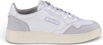Autry Femme, Chaussures, Blanc, Taille: 39 EU Medalist Low