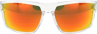 Timberland TI-1066463 Mirrored Orange Sunglasses - Transparent