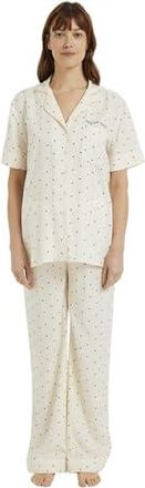 Vertbaudet Ensemble 2 pièces Pyjama imprimé Coeurs Before and After écru 36