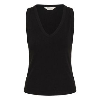 Part Two Femme, Tops, Noir, Taille: 38 FR D&eacute;bardeur Noir C&ocirc;tel&eacute;