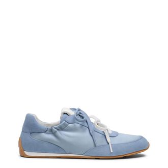 Stuart Weitzman Bond Ruche Baskets - Femme - Chaussures - Bleu - Taille: 39 EU