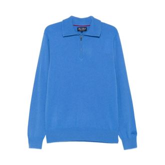 MC2 Saint Barth Kaschmir-Polo-Pullover - - Knitwear - Herren - Blau - S