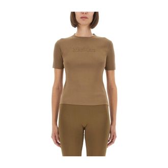 Max Mara Adelio Slim-Fit T-Shirt - - Tops - Damen - Beige - XL