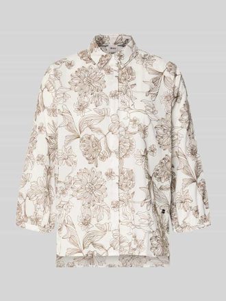 Brax Regular Fit Hemdbluse aus reiner Baumwolle Modell VIKI