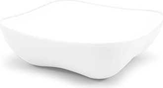 GiòStyle GioStyle Suppenteller aus PP Diva | 25 x 25 cm | Weiß | robust und langlebig | Made in Italy