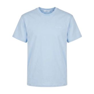 Givenchy T-Shirt aus Baumwolle mit Paris-Ripsband - - Tops - Herren - Blau - XL