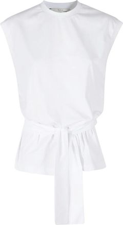 Tela Femme, Tops, Blanc, Taille: 38 FR Sacco T-shirt