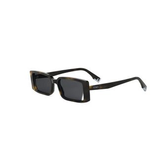 Fendi Way Sonnenbrille - - Accessories - unisex - Braun - 53 MM