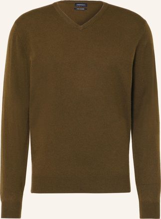 Strokesman's Strokesmans Cashmere-Pullover gruen