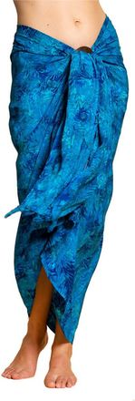 Panasiam Sarong B020 Palm blue, L