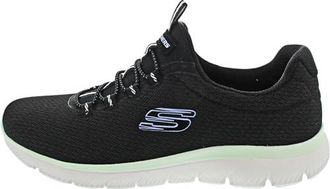 Skechers Summits Chaussures pour Femme, Noir/Multicolore, 38 EU