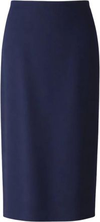 Liviana Conti Femme, Jupes, Bleu, Taille: 44 FR Midi Skirts